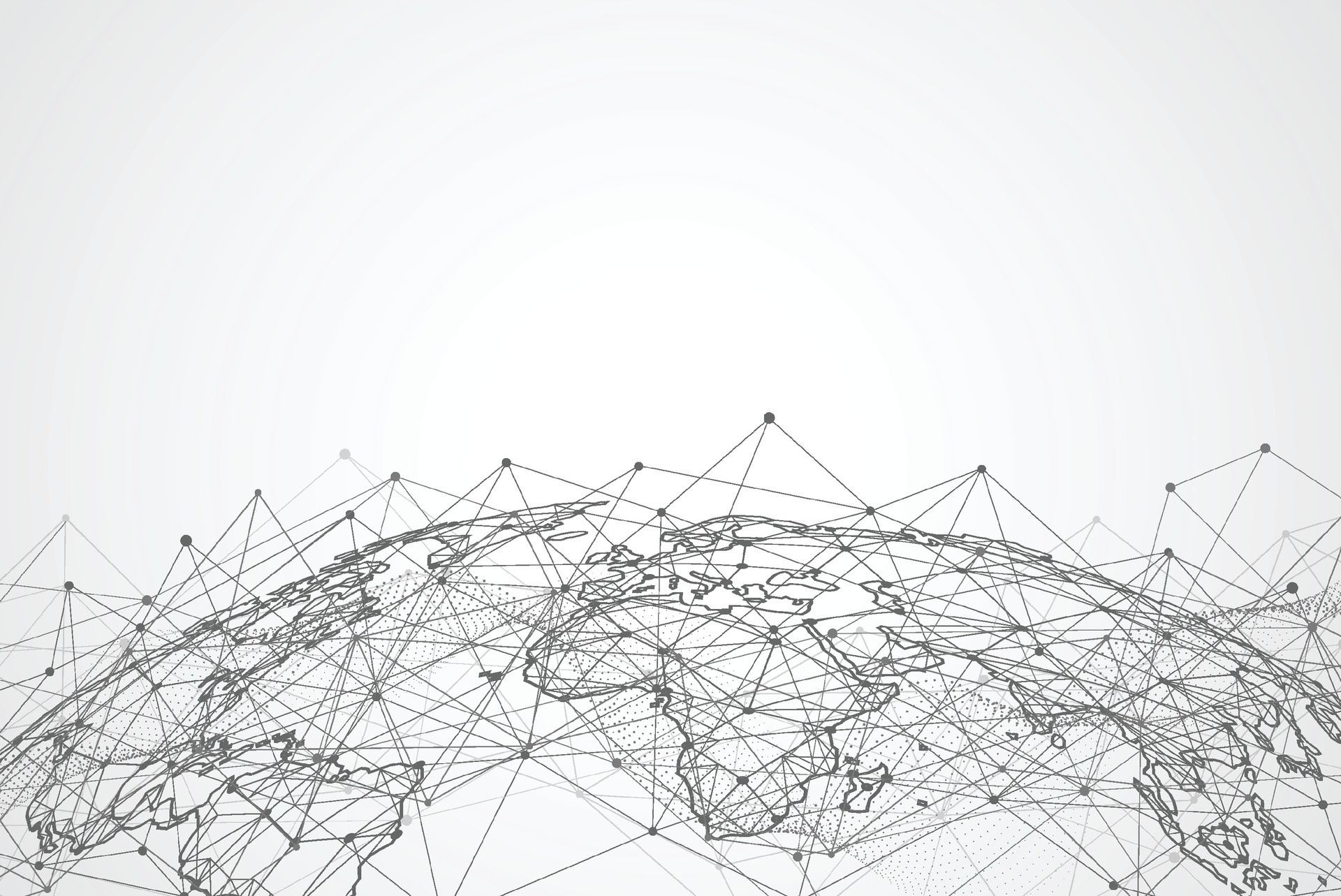Global Network Connection World Map Point And Line Composition Concept Of Global Business