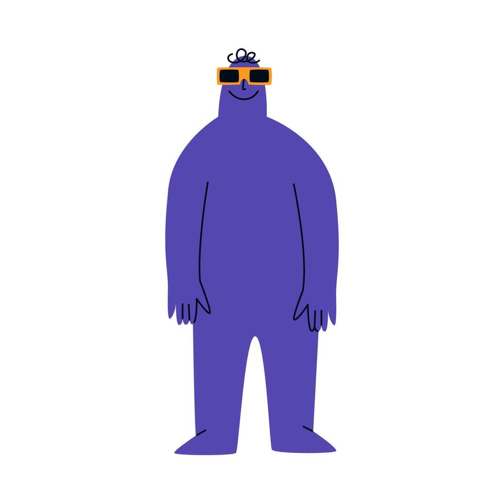 Human In Solar Eclipse Glasses Look 41856234 Vector Art At Vecteezy
