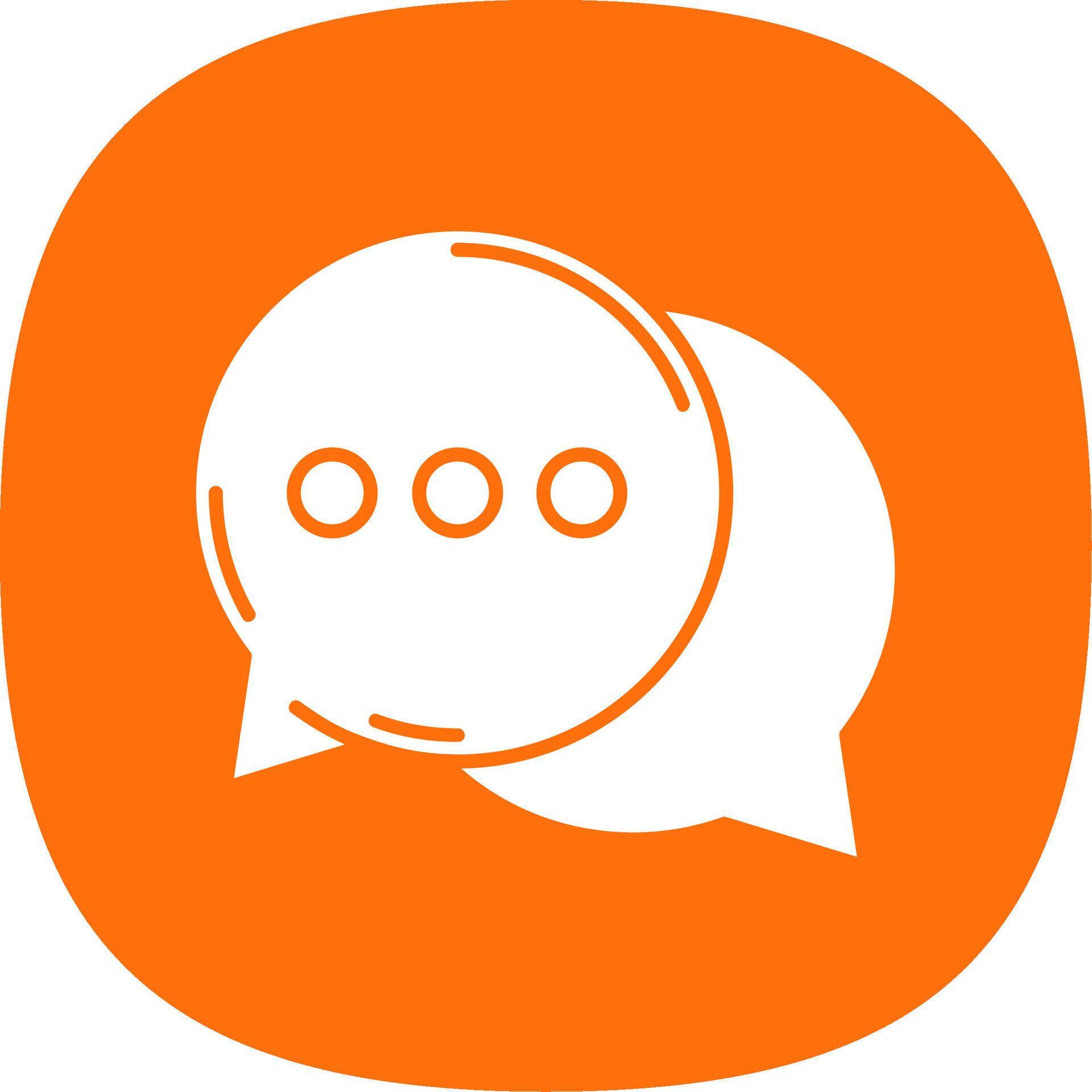 Speech bubbles Glyph Curve Icon 41864116 Vector Art at Vecteezy Speech bubbles Glyph Curve Icon 41864116 Vector Art at Vecteezy