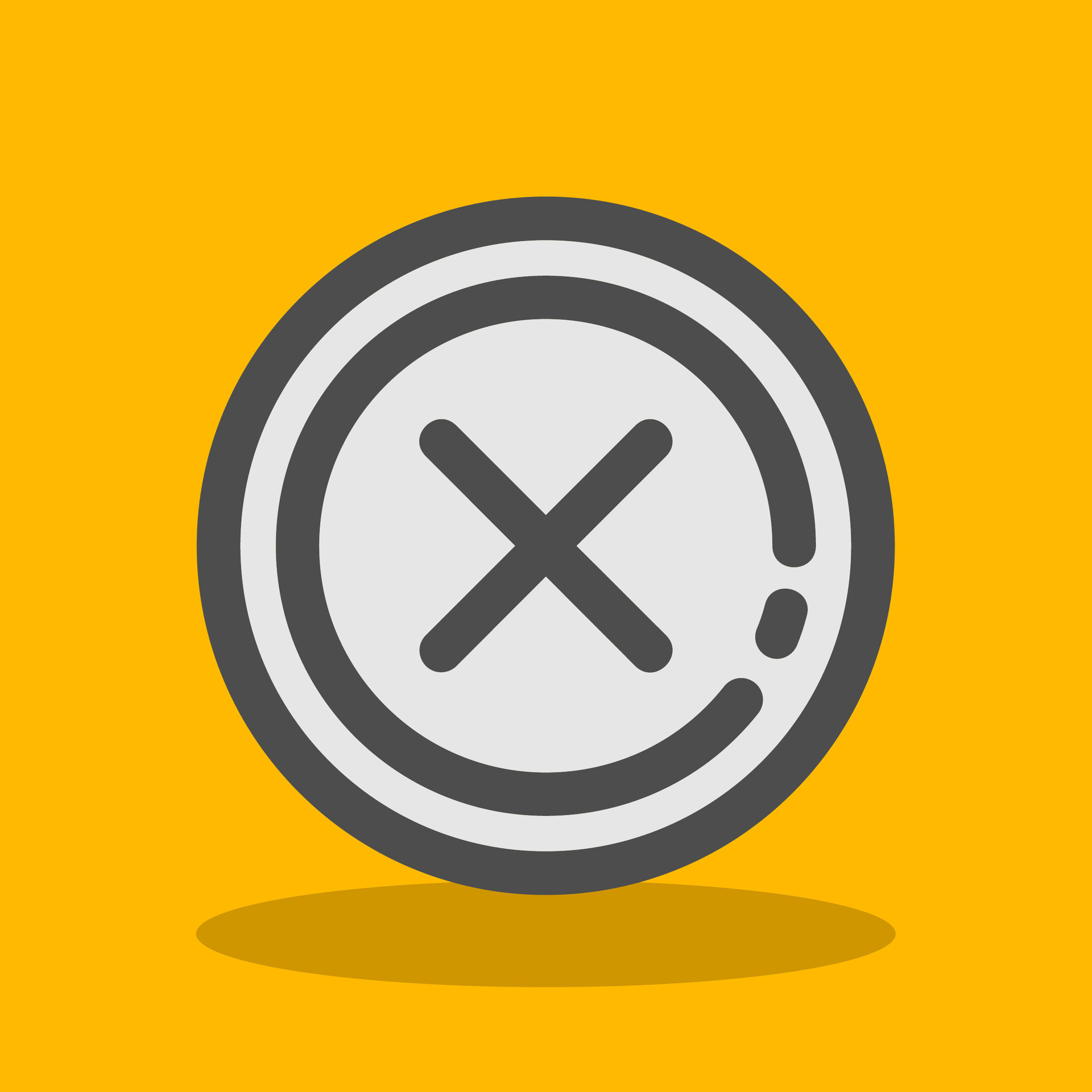 Delete 1 Filled Shadow Icon 41870578 Vector Art at Vecteezy Delete 1 Filled Shadow Icon 41870578 Vector Art at Vecteezy