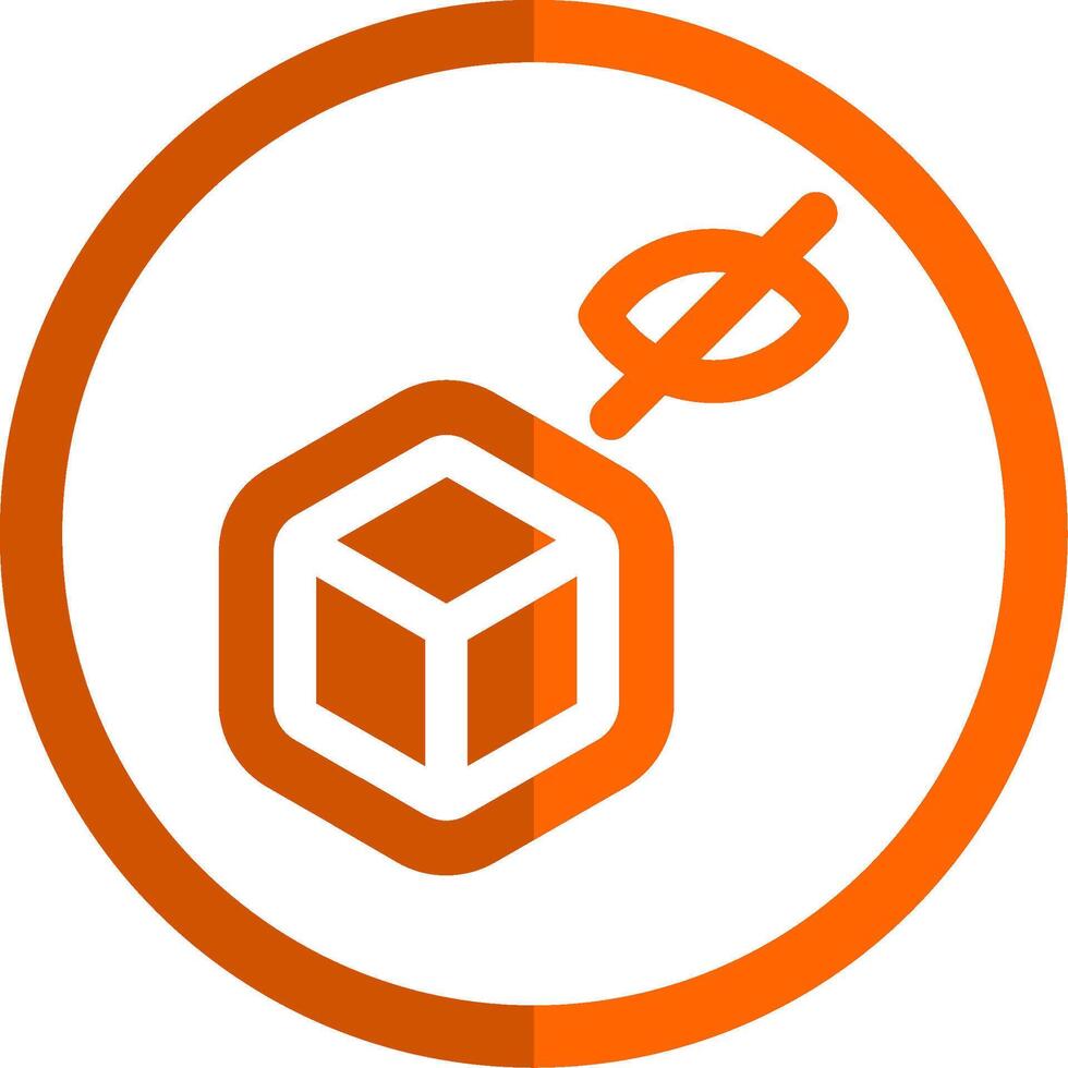 Hide object Glyph Orange Circle Icon 41872302 Vector Art at Vecteezy Hide object Glyph Orange Circle Icon 41872302 Vector Art at Vecteezy