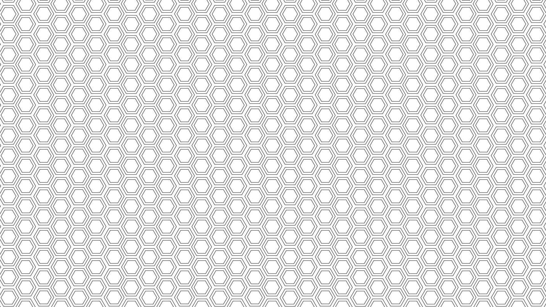 Black and white hexagon honeycomb seamless pattern. Grid seamless pattern. 41876966 Vector Art ...
