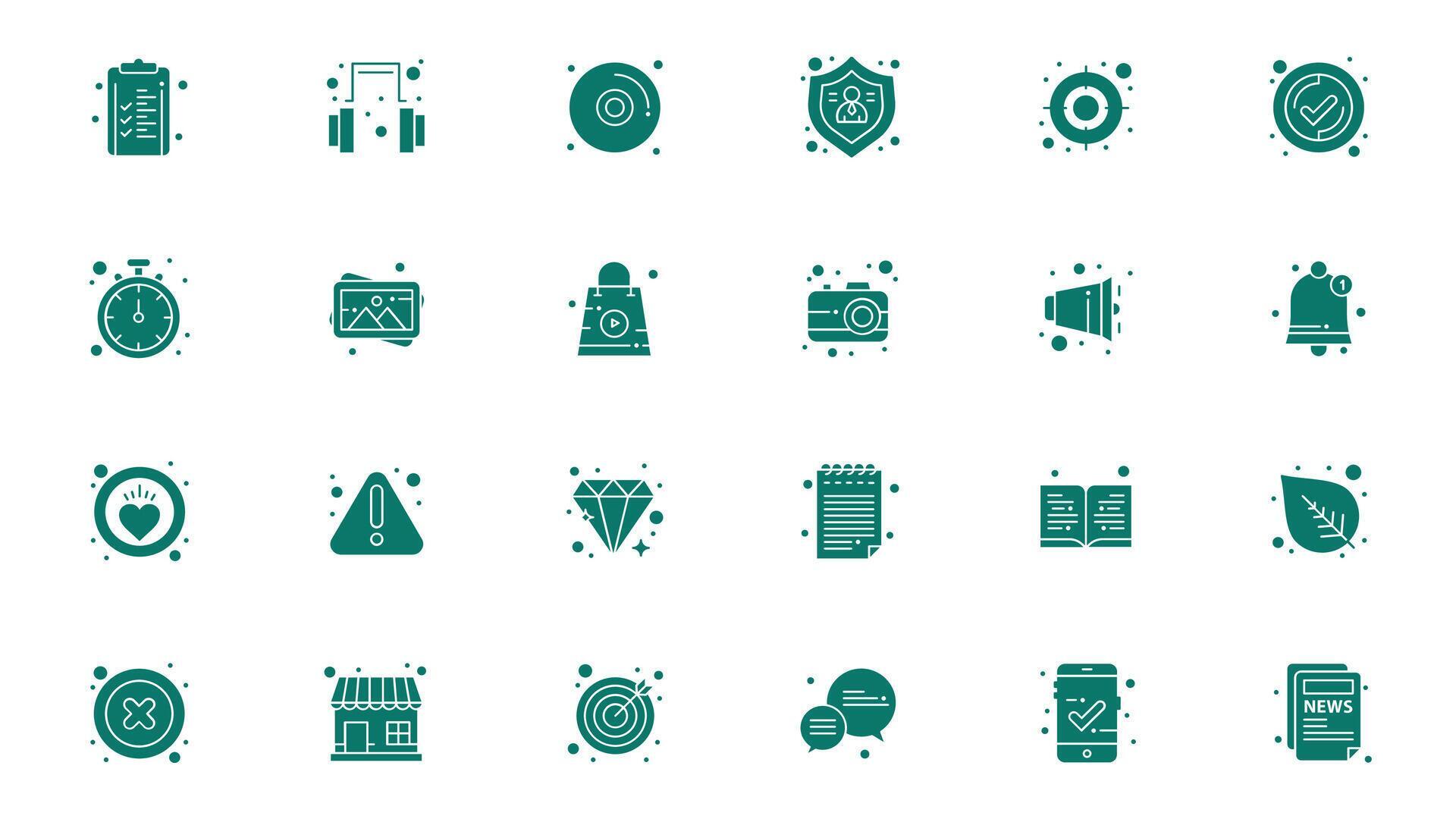 User Interface Icons Set Collection Of Web User Interface Vector Illustration 41887413 Vector