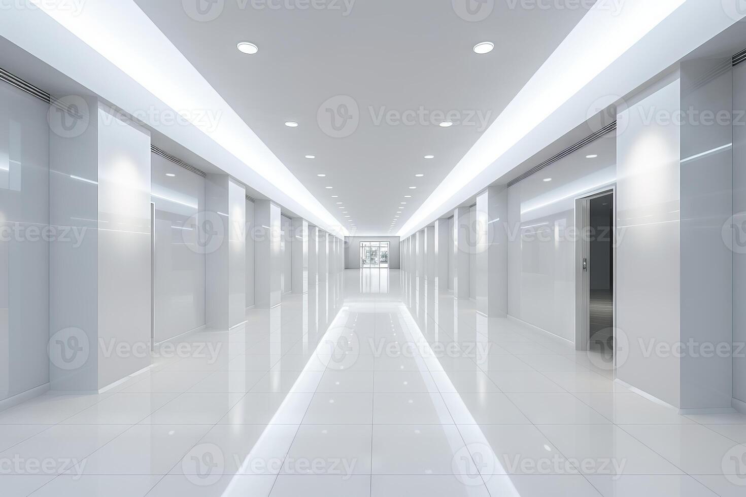 AI generated Clean mock up hall with endless design potential ... AI generated Clean mock up hall with endless design potential ...