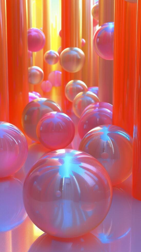 AI generated Assorted Balls on Table 41913952 Stock Photo at Vecteezy