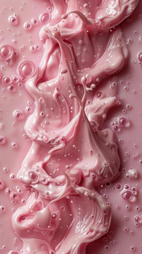 AI generated Pink Background With Water Splashing 41914089 Stock Photo ...