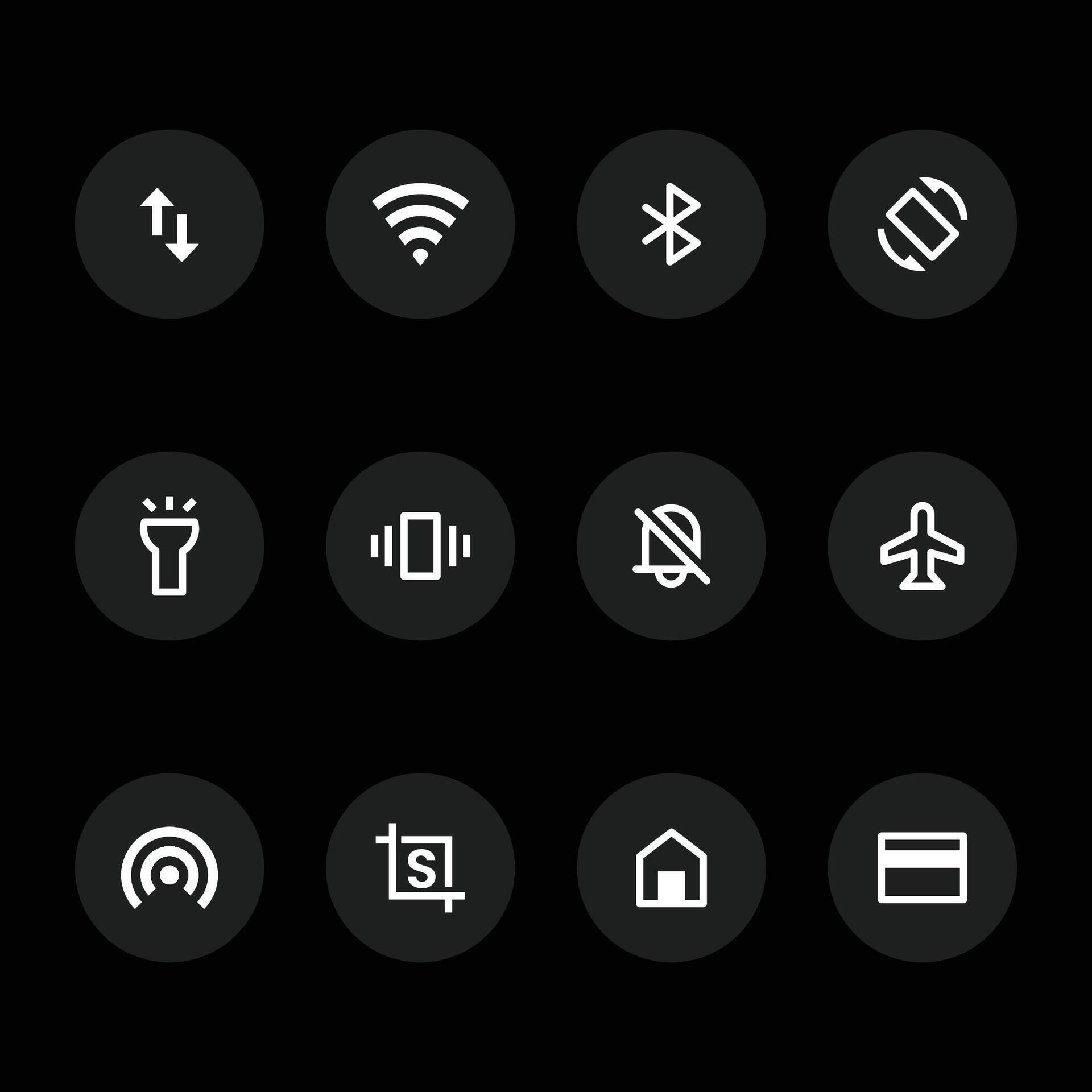 Vector Mobile User Interface Icons Set 41914797 Vector Art At Vecteezy
