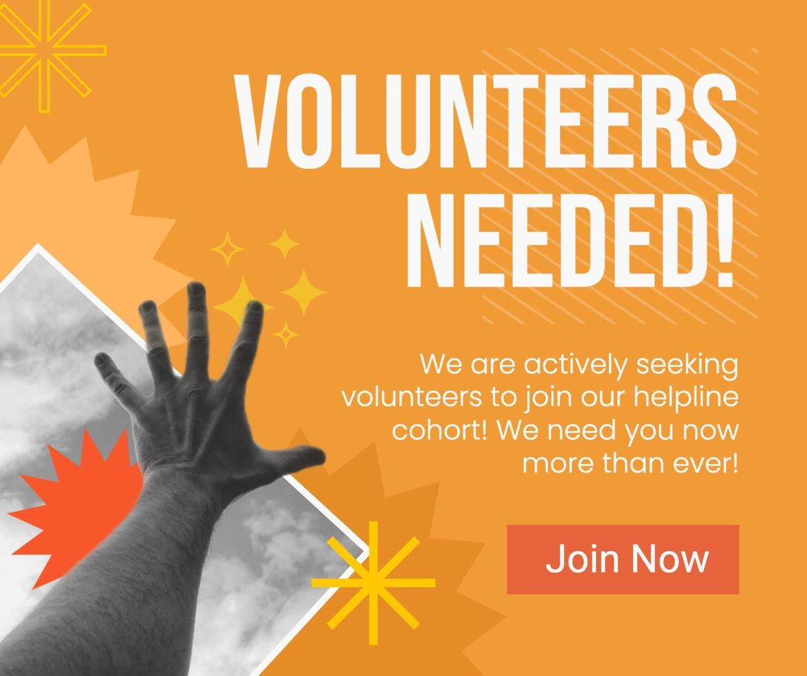 Volunteer Facebook Post 41915974 Template