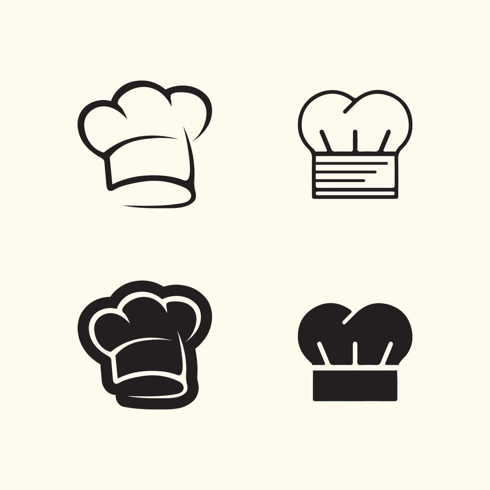 chef hat logo vector design template 41918682 Vector Art at Vecteezy
