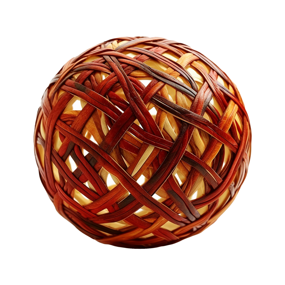 AI generated Takraw ball isolated on transparent background png 41920260 PNG