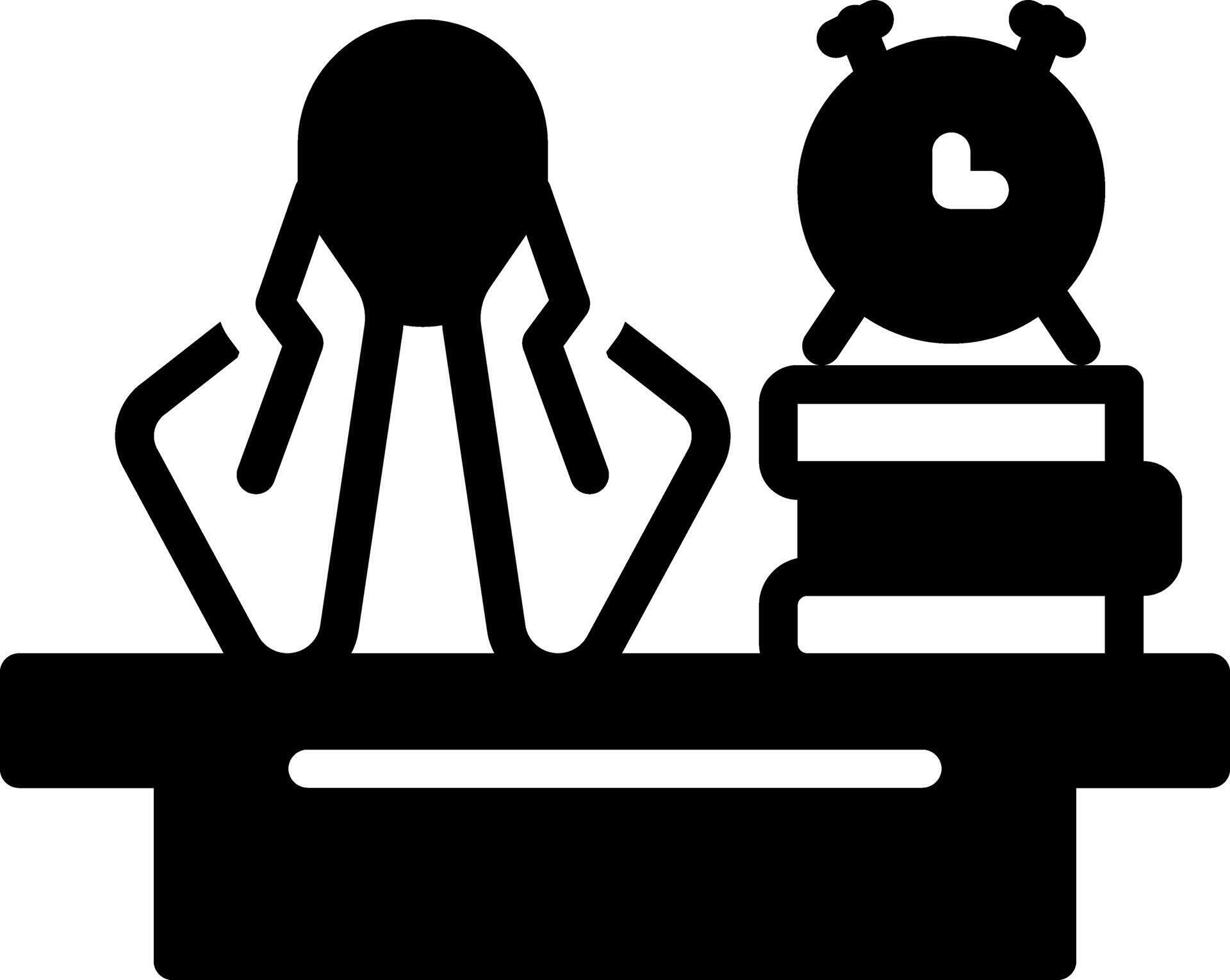 Vector solid black icon for boring 41921514 Vector Art at Vecteezy