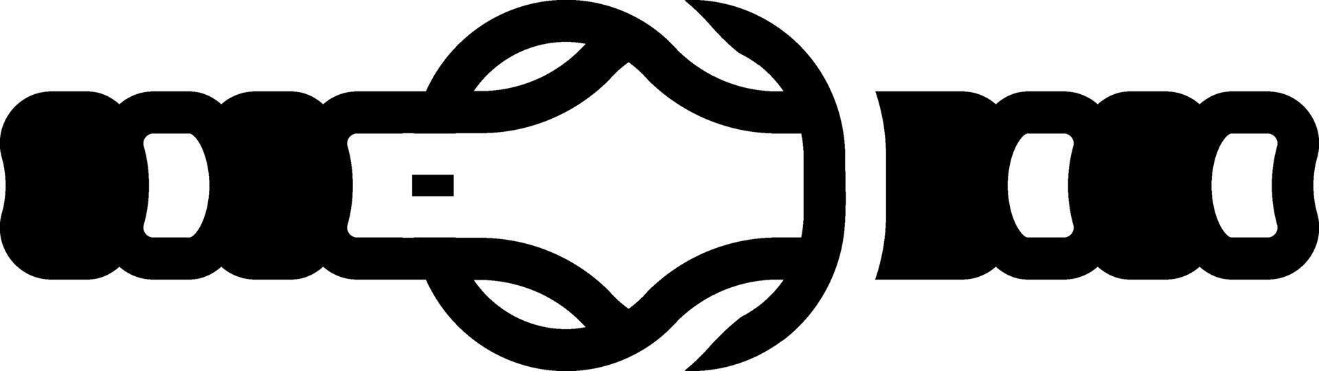 Solid black icon for string 41921670 Vector Art at Vecteezy