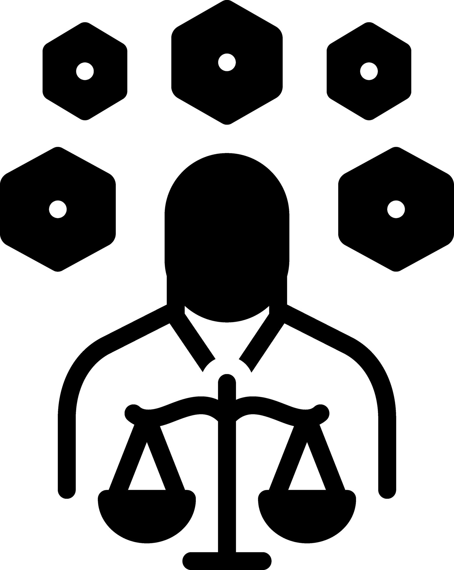 Vector solid black icon for principles 41921786 Vector Art at Vecteezy