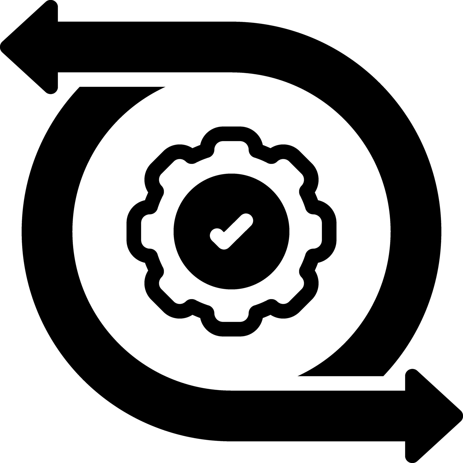 Solid black icon for replace 41923511 Vector Art at Vecteezy