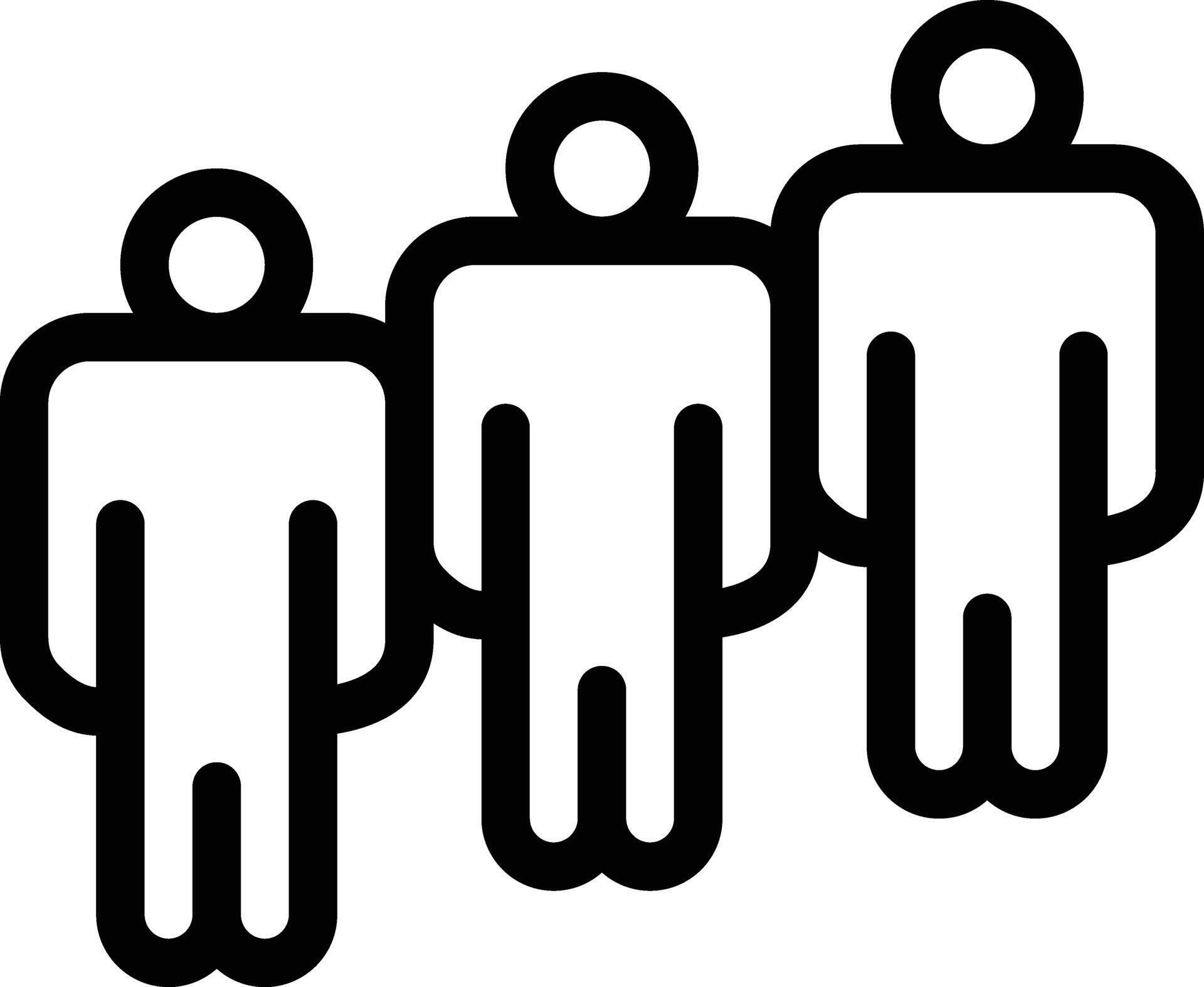 Queue vector icon 41924076 Vector Art at Vecteezy