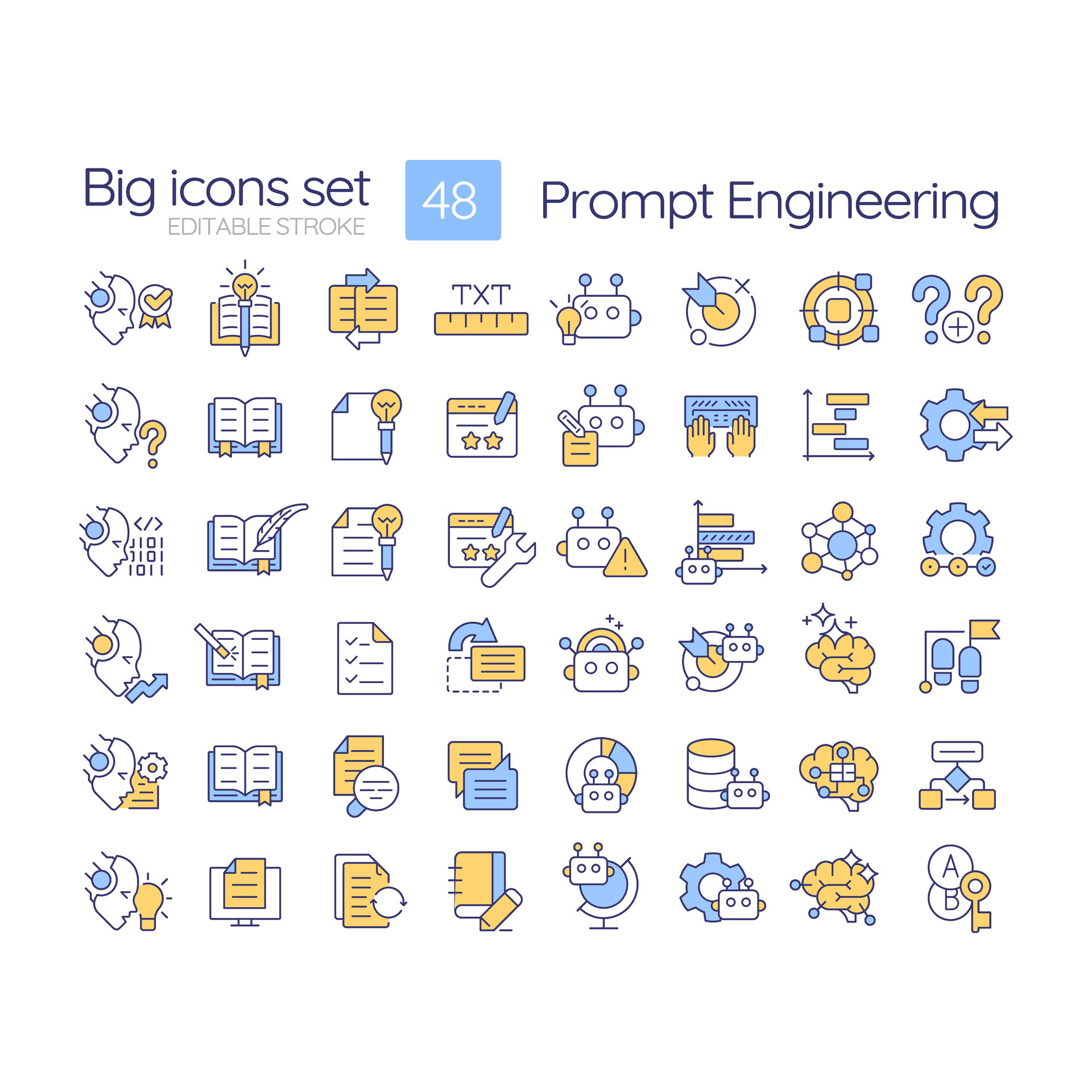 Prompt Engineering Rgb Color Icons Set Design Instructions Test And Optimize Tasks Chatbot
