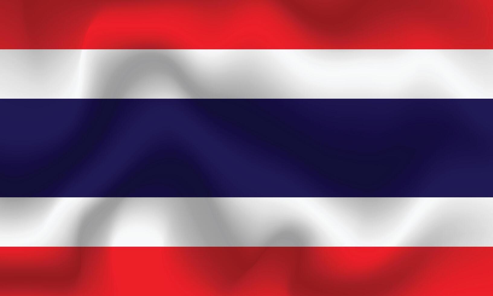 Flat Illustration of Thailand national flag. Thailand flag design. Thailand wave flag. 41931052 ...