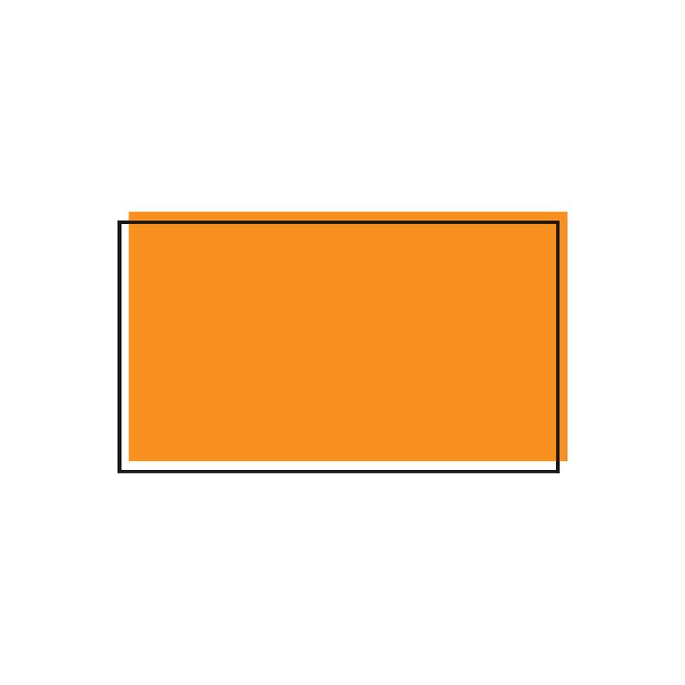 rectangular geometric icon 41936763 Vector Art at Vecteezy