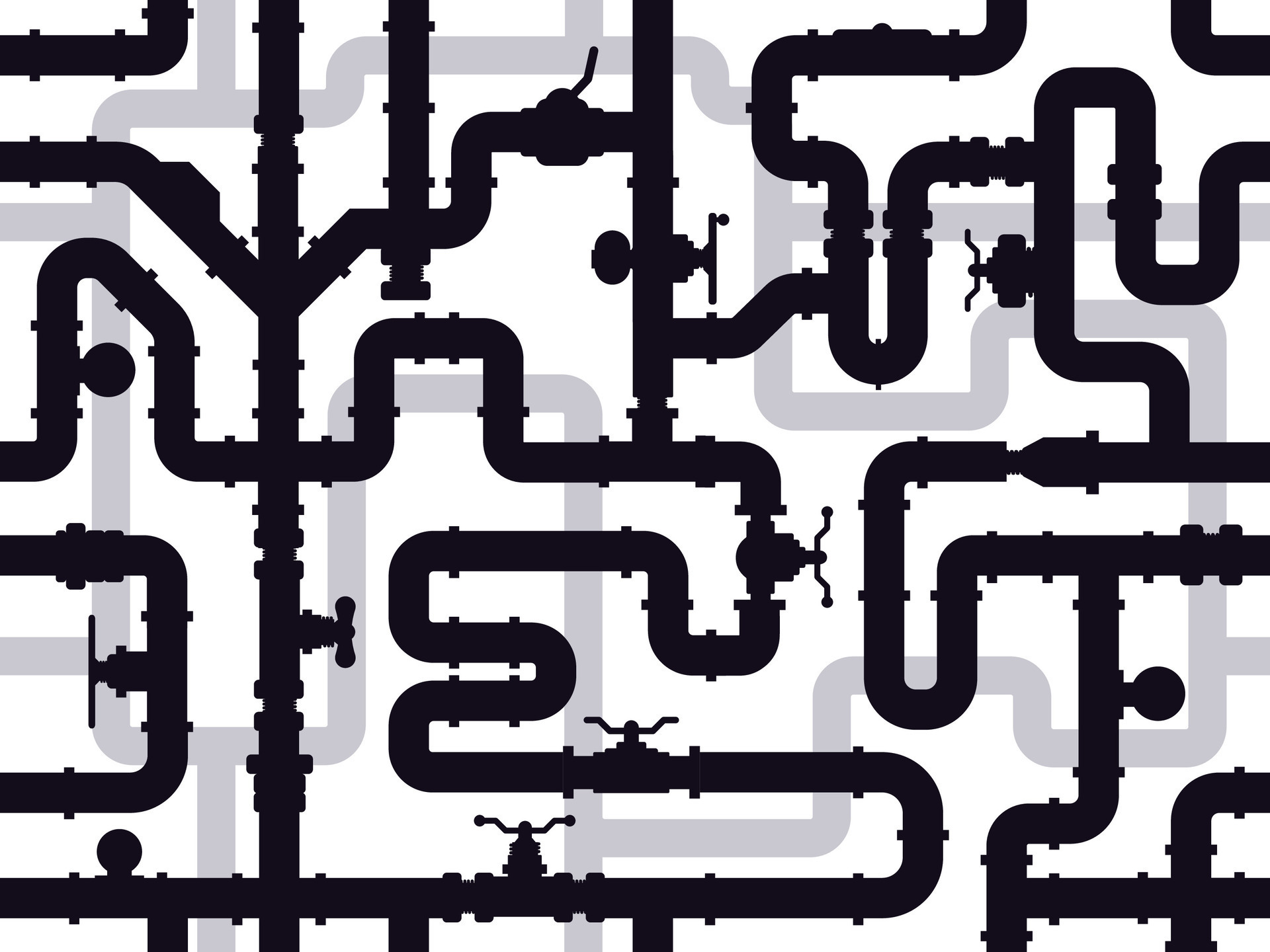 Water pipes pattern. Industry pipeline heating system, engineering ... Water pipes pattern. Industry pipeline heating system, engineering ...