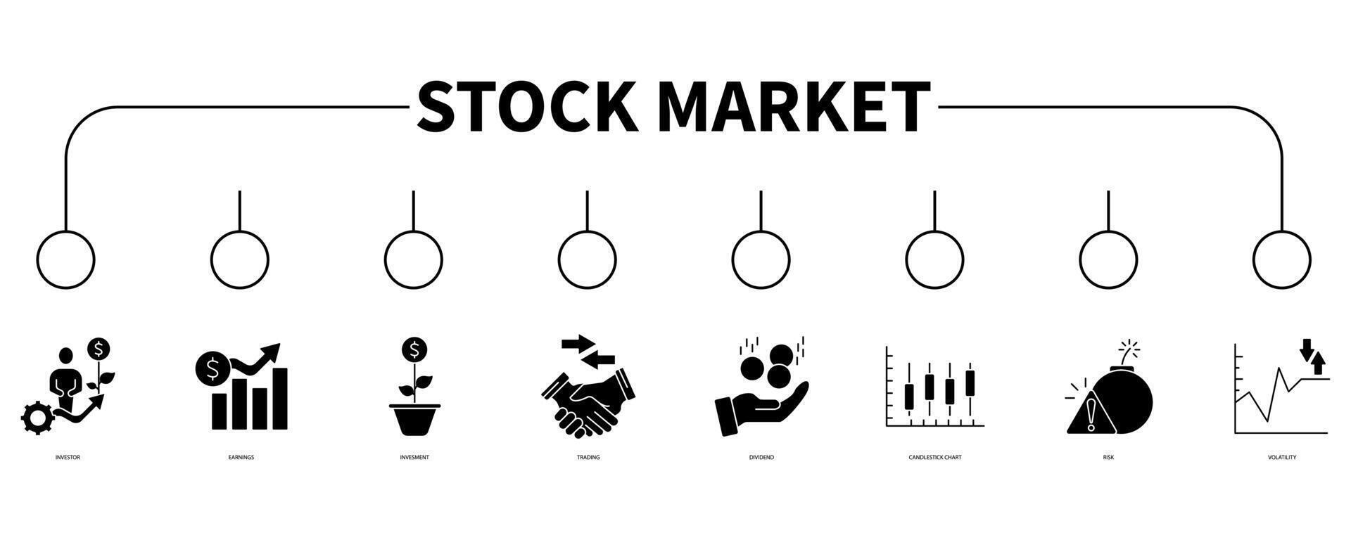 Stock market banner web icon vector illustration concept 41945991 ... Stock market banner web icon vector illustration concept 41945991 ...