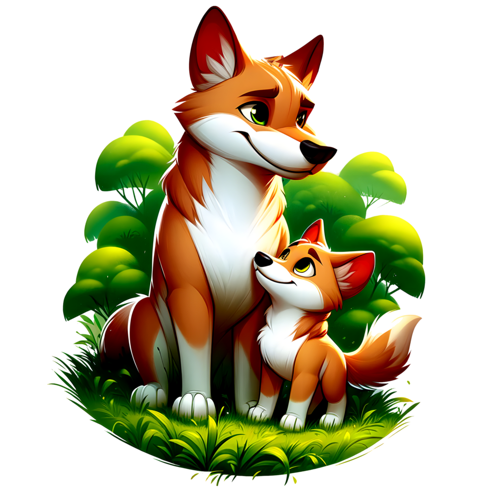 AI generated Dingo Warm family illustration 41951072 PNG