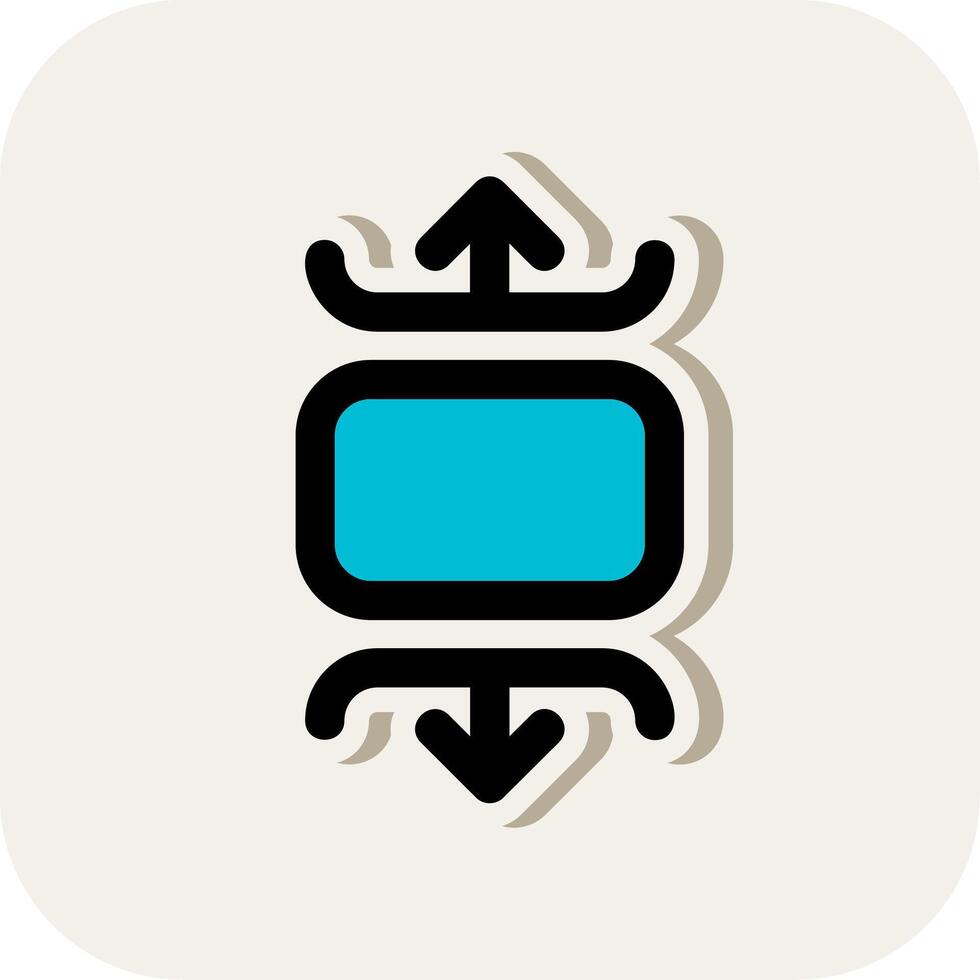 Carousel vertical Line Filled White Shadow Icon 41952776 Vector Art at Vecteezy