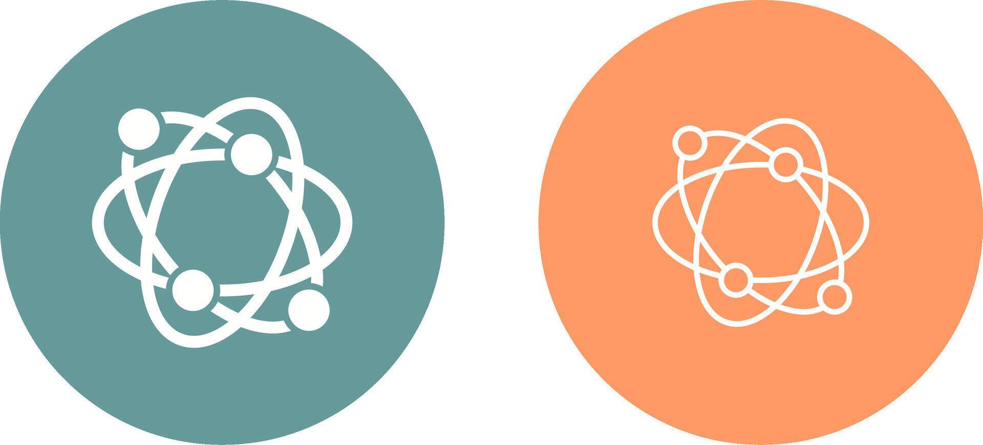 Atomic Structure Vector Icon 41981657 Vector Art at Vecteezy