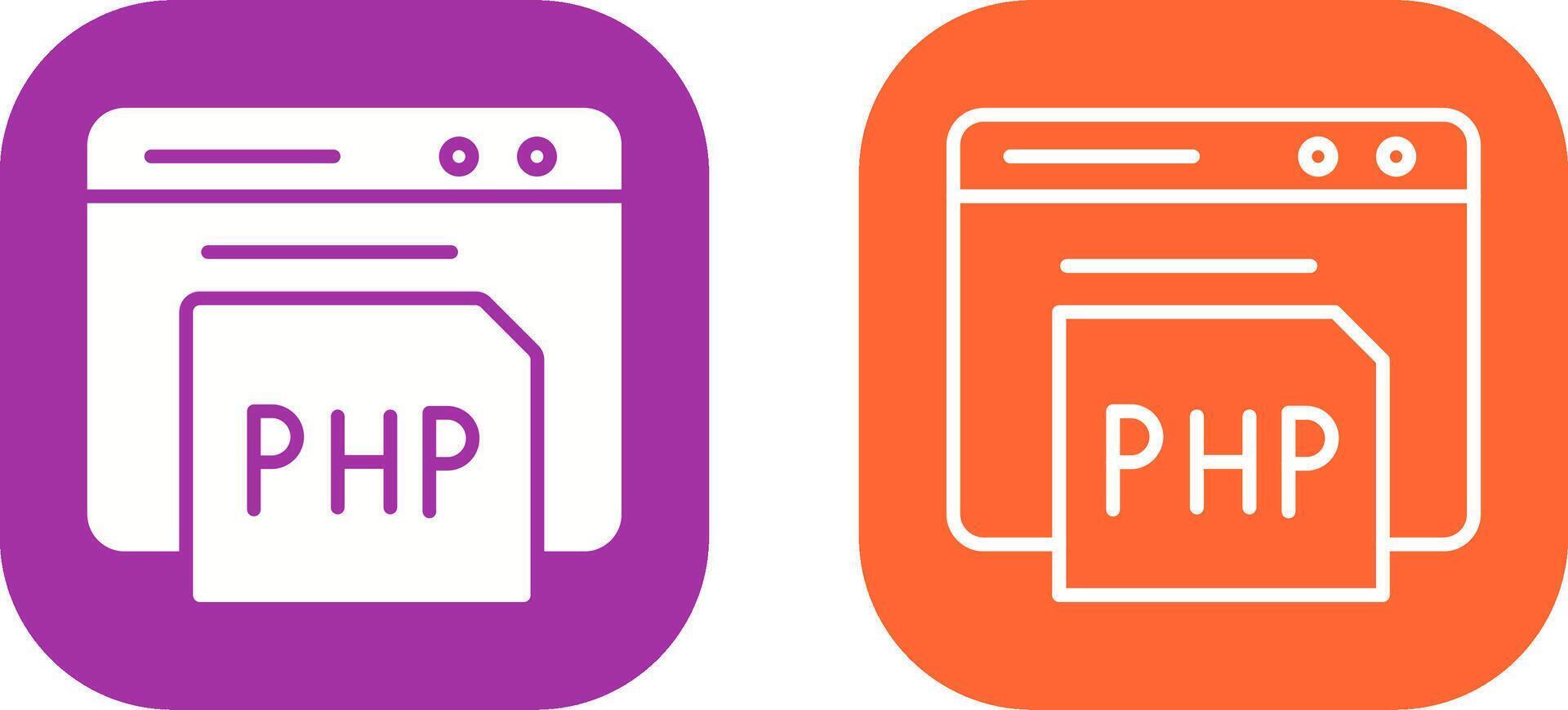 PHP Vector Icon 41992265 Vector Art at Vecteezy