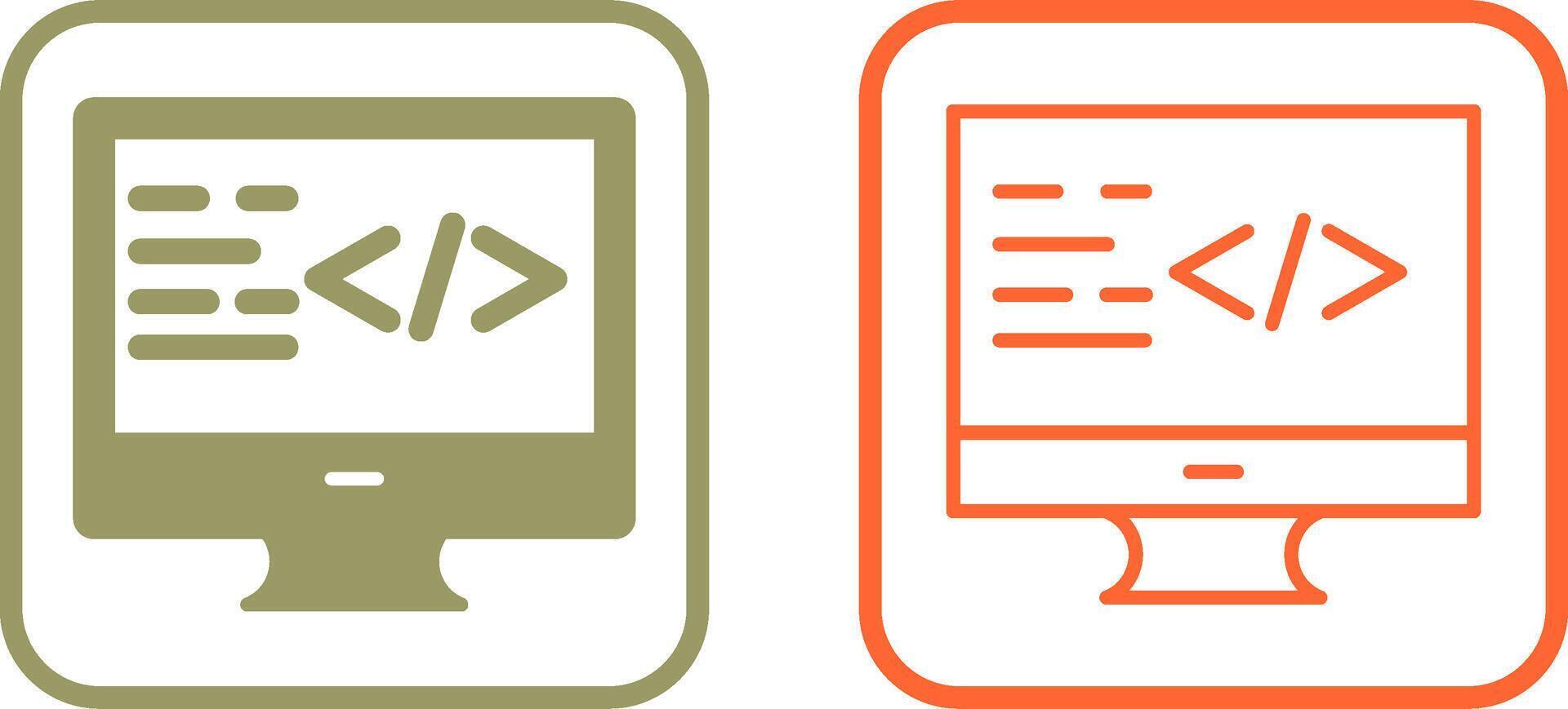 Coding Vector Icon 42007889 Vector Art at Vecteezy