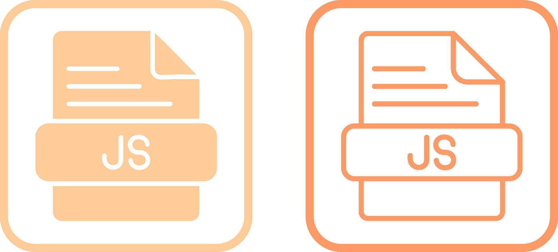 JS Vector Icon 42011647 Vector Art at Vecteezy