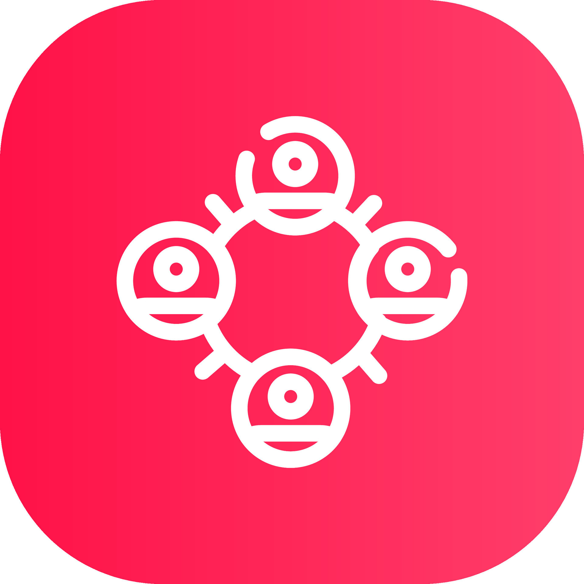 Line Round Corner Gradient 42024436 Vector Art At Vecteezy