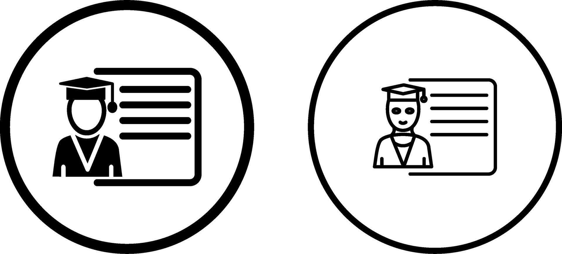 Lecture Vector Icon 42025691 Vector Art at Vecteezy