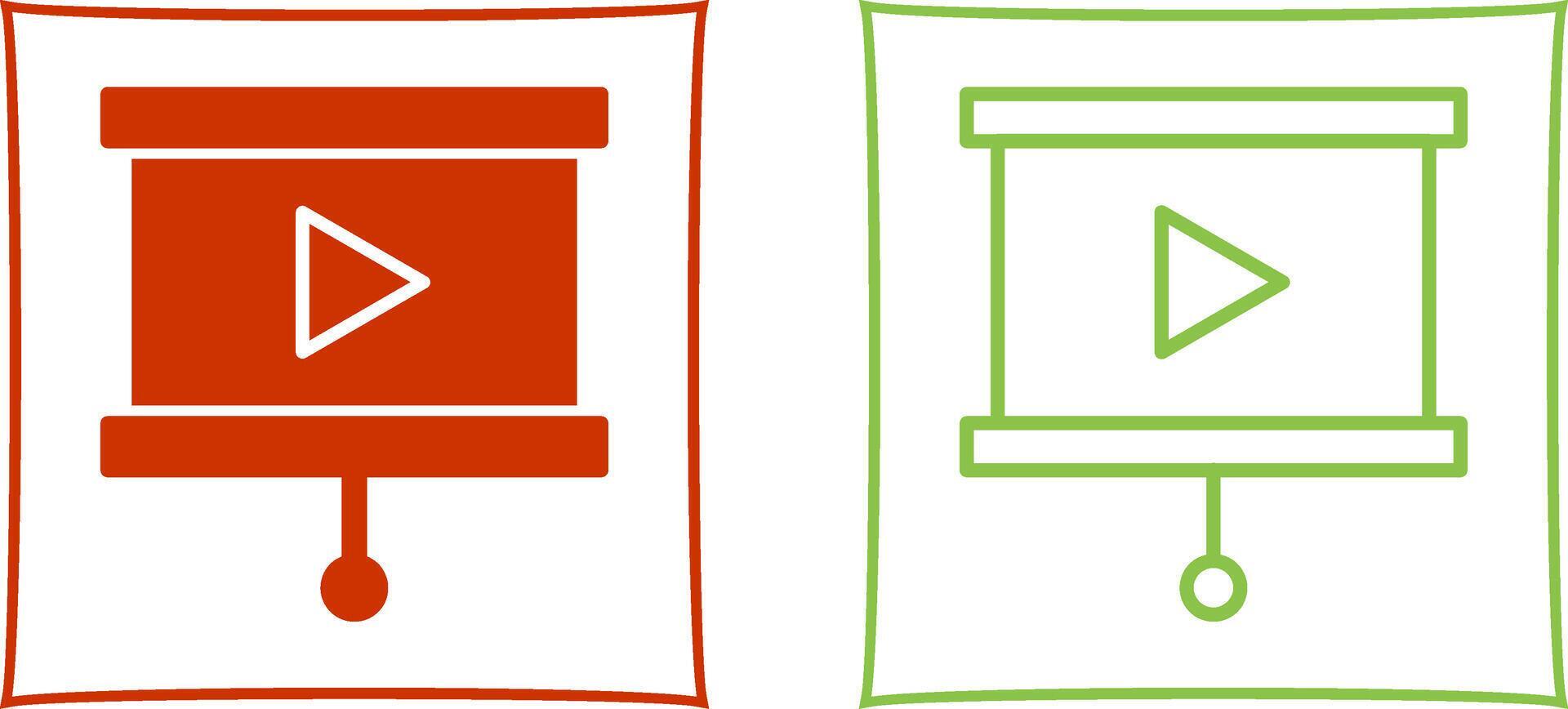 Slideshow Vector Icon 42032625 Vector Art at Vecteezy