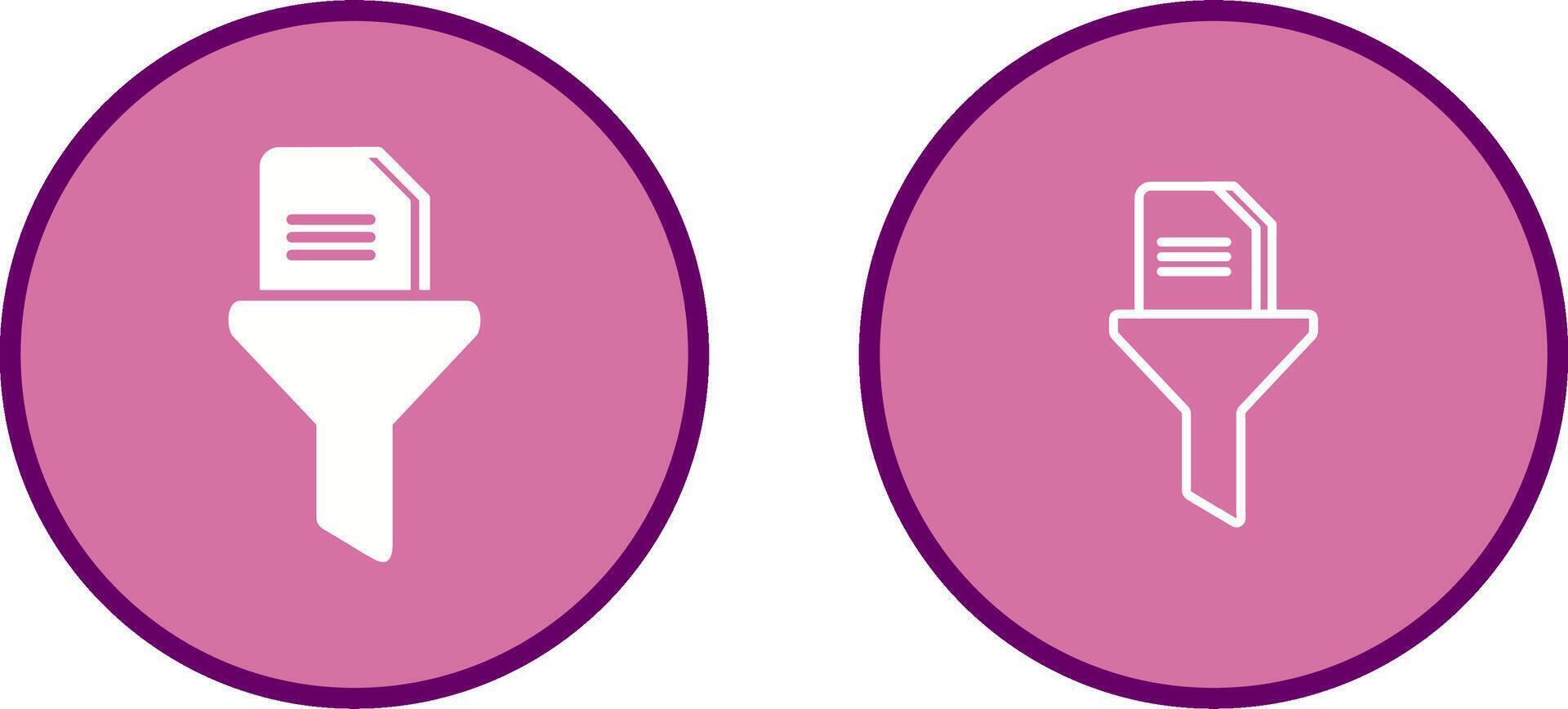 Filtering Document Vector Icon 42034641 Vector Art at Vecteezy