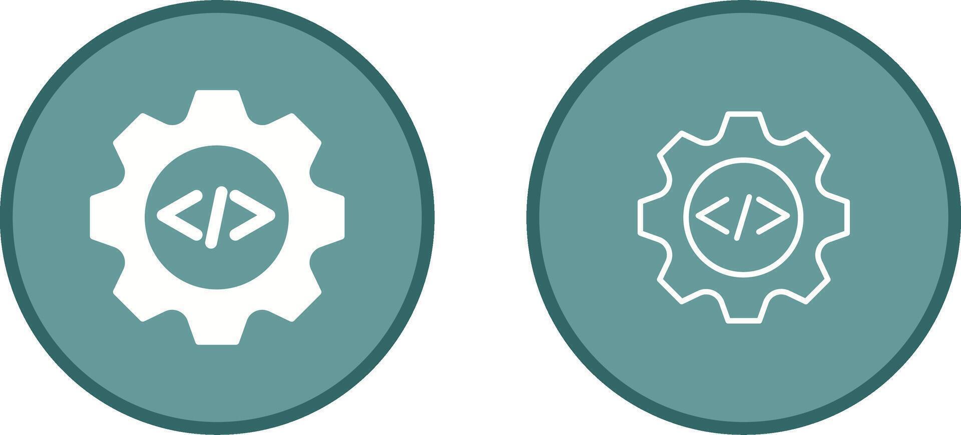 Coding Gear Vector Icon 42035825 Vector Art at Vecteezy