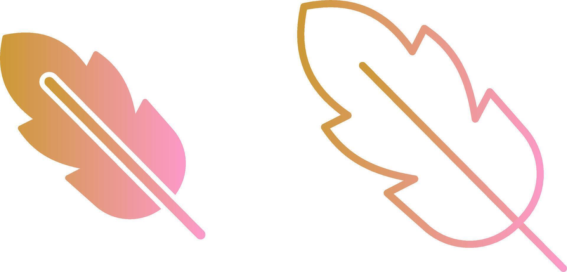 Feather Vector Icon 42042805 Vector Art at Vecteezy