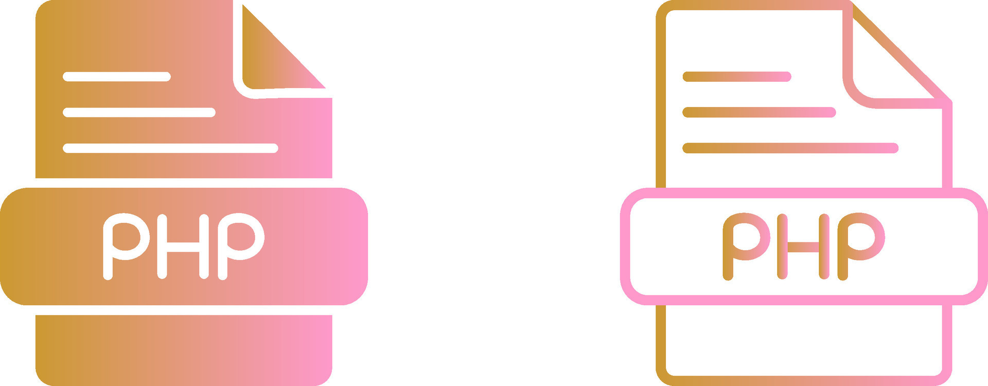 PHP Vector Icon 42043911 Vector Art at Vecteezy