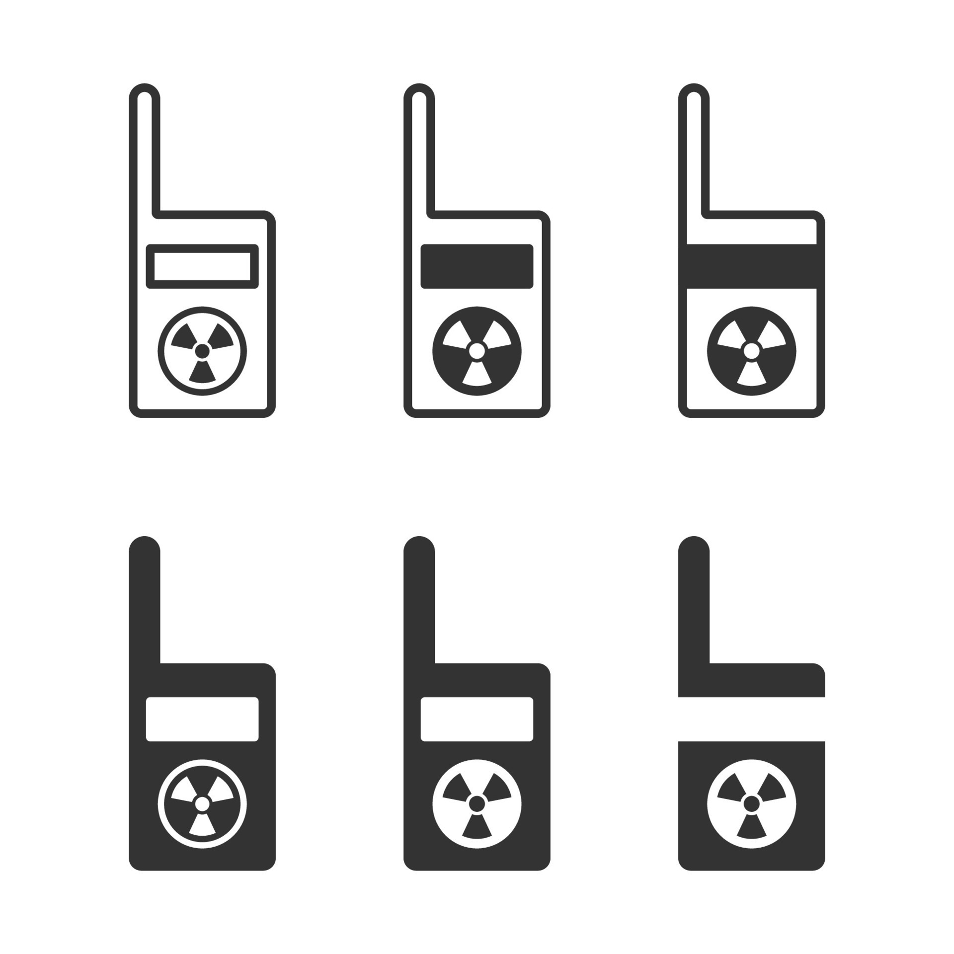 Radiation Detector Icon Vector Illustration 42061003 Vector Art At Vecteezy