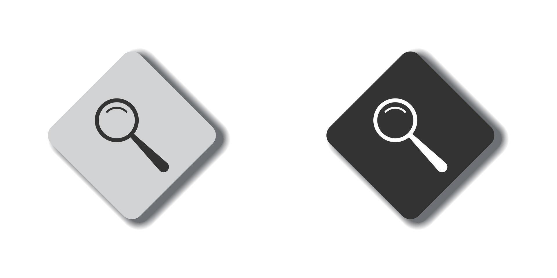 Magnifying glass icon. Searching symbol. Magnify icon. Flat vector ... Magnifying glass icon. Searching symbol. Magnify icon. Flat vector ...