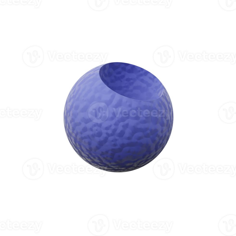 Abstract Hemisphere 3D Icon 42068207 PNG