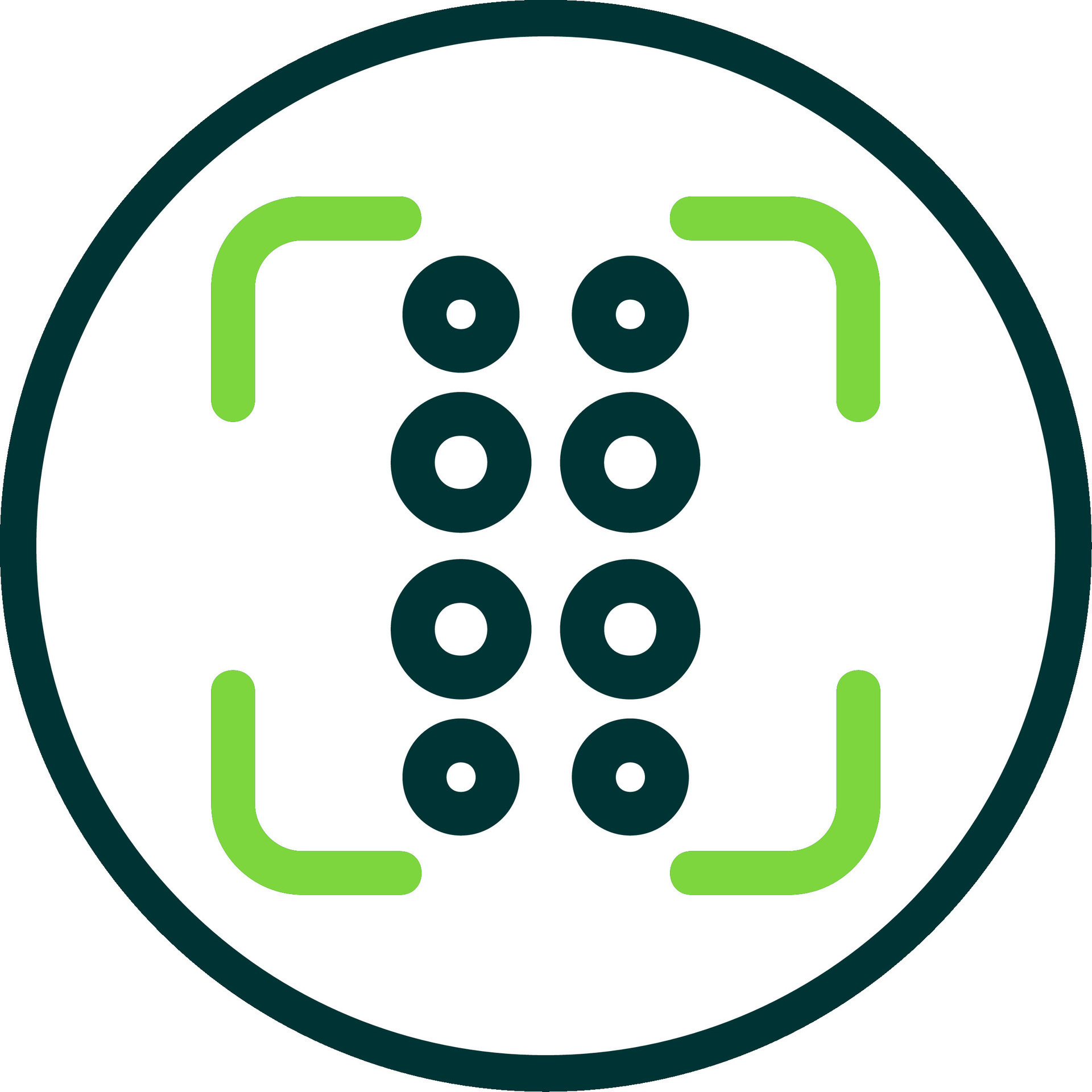 Reorder dots vertical Line Circle Icon 42069438 Vector Art at Vecteezy