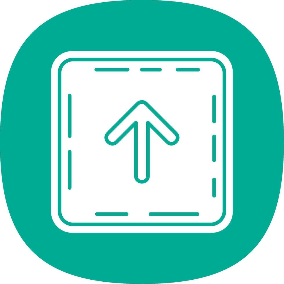 Up arrow Glyph Curve Icon 42069881 Vector Art at Vecteezy Up arrow Glyph Curve Icon 42069881 Vector Art at Vecteezy