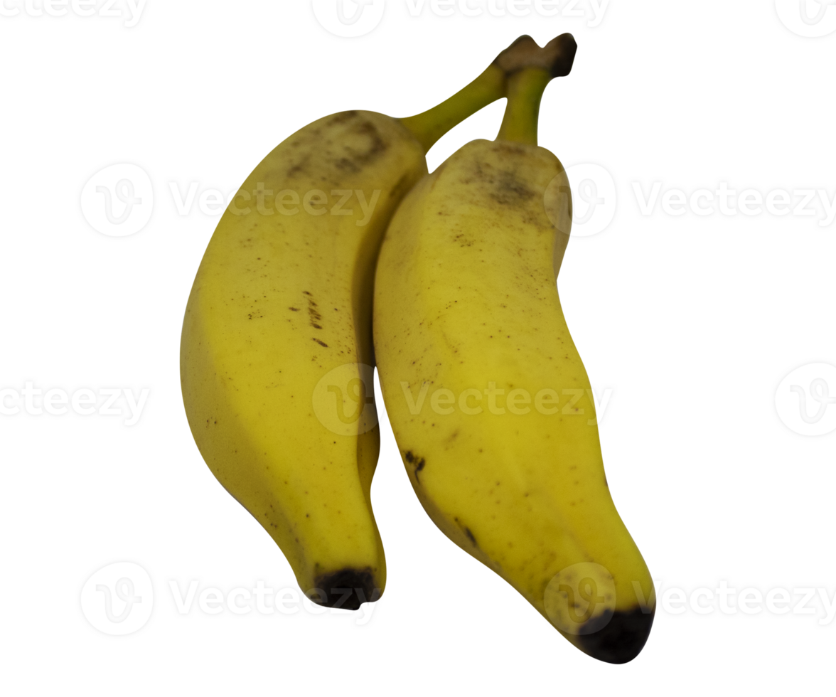 Two bananas on transparent background background 42070068 PNG