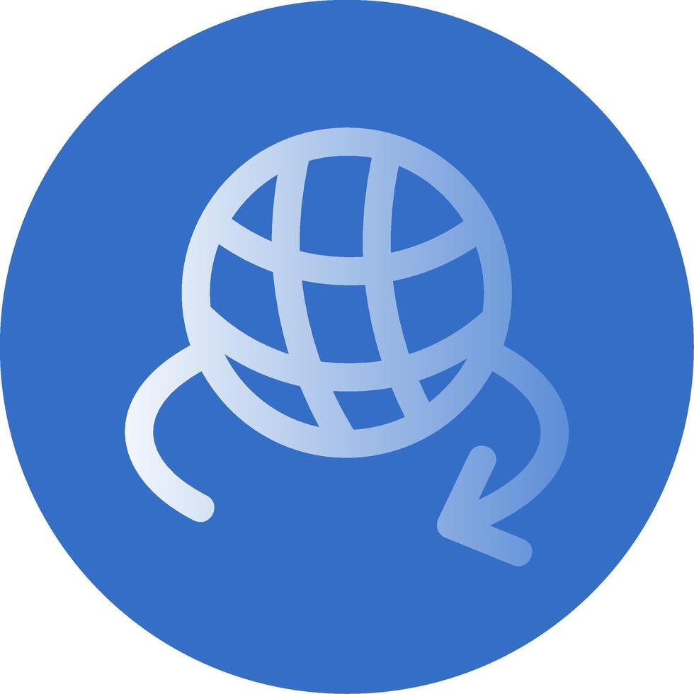 3d Rotate 1 Gradient Line Circle Icon 42070156 Vector Art At Vecteezy