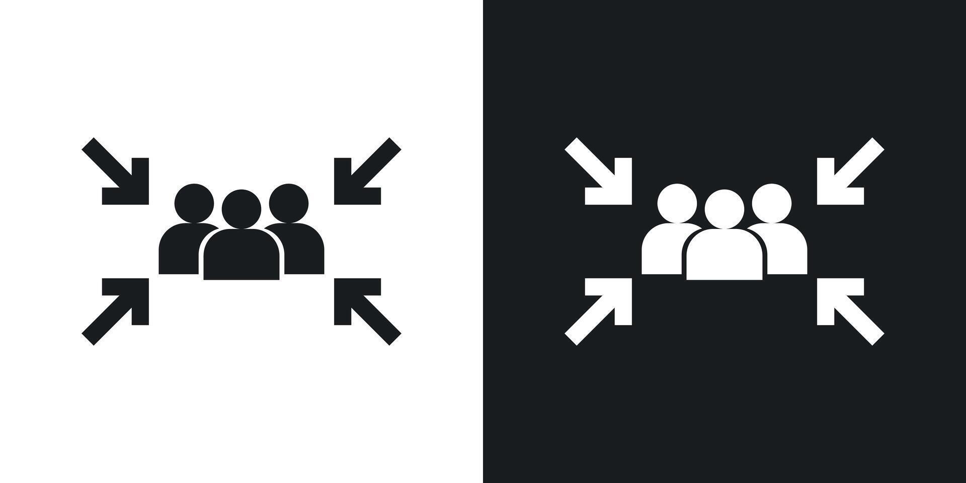 Assembly Point Icon 42071817 Vector Art At Vecteezy