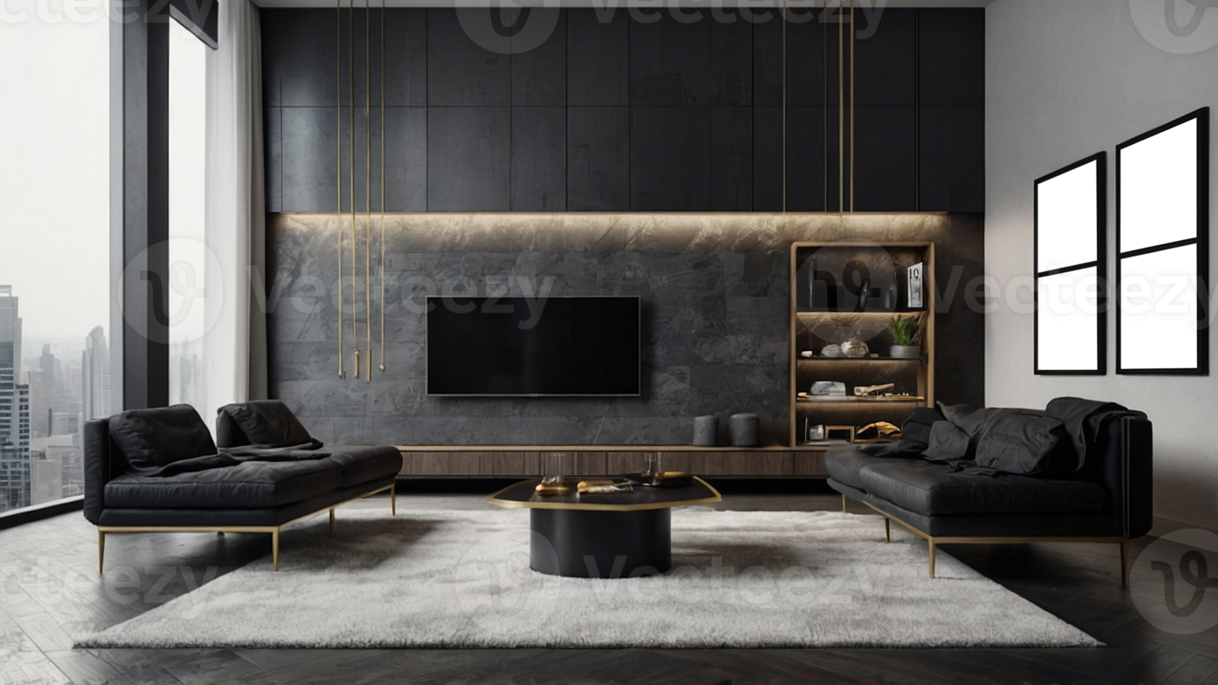 AI Generated Minimalist interior mockup highlighting simplicity AI ... AI Generated Minimalist interior mockup highlighting simplicity AI ...