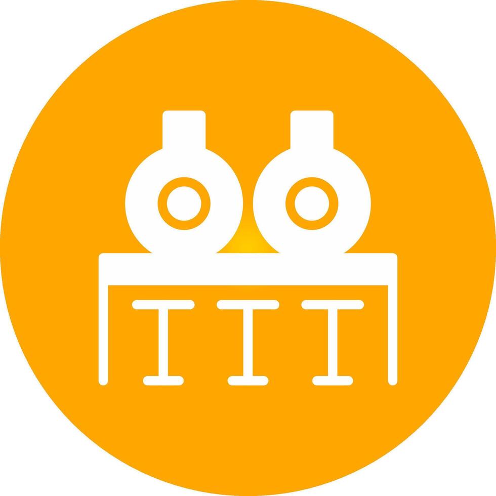 Glyph Circle Gradient Design 42075604 Vector Art at Vecteezy