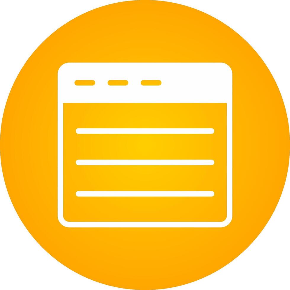 Glyph Circle Gradient Design 42075869 Vector Art at Vecteezy