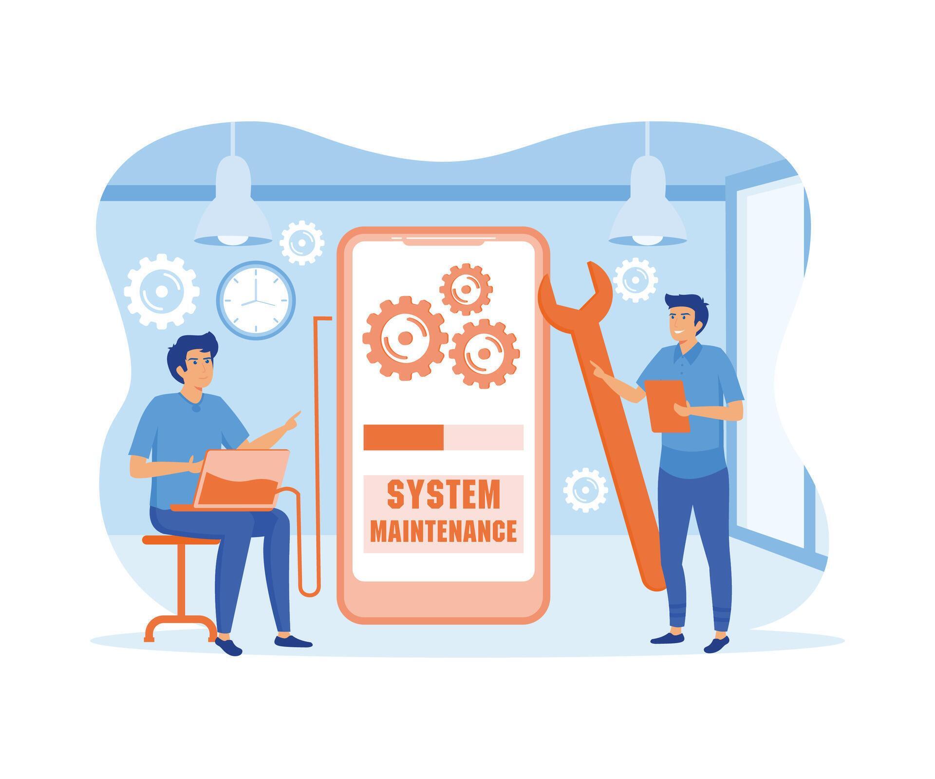 System Maintenance Concept Update Program And Application Technology