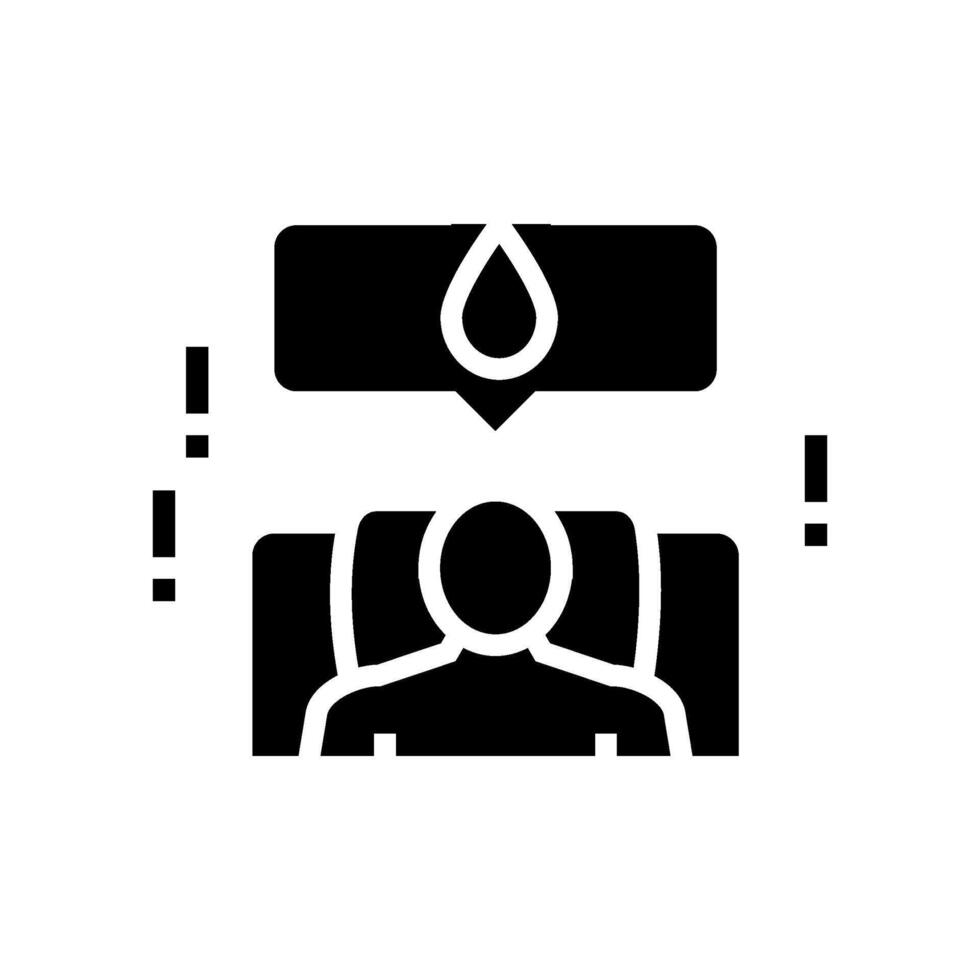 Nocturia Urology Glyph Icon Vector Illustration 42110271 Vector Art At